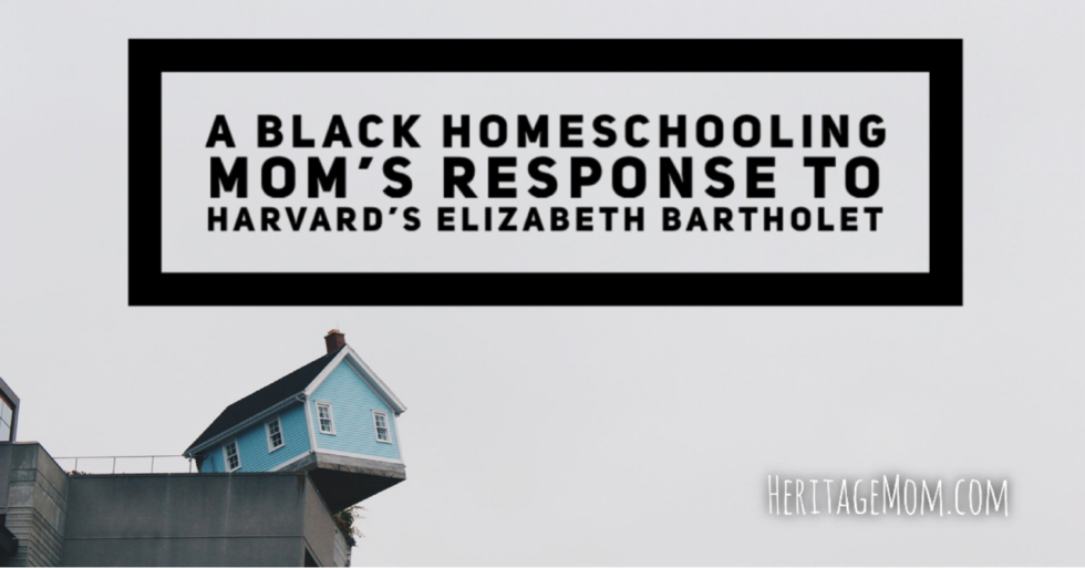 Video: A Black Homeschooling Mom’s Response to Harvard’s Elizabeth ...